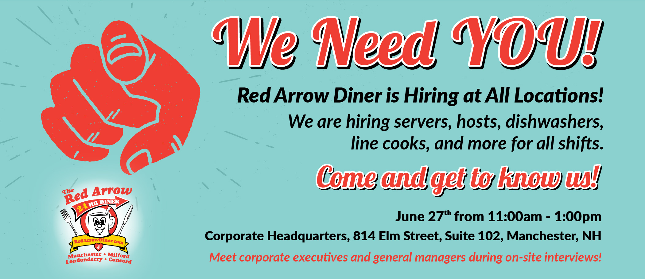 Home - Red Arrow Diner