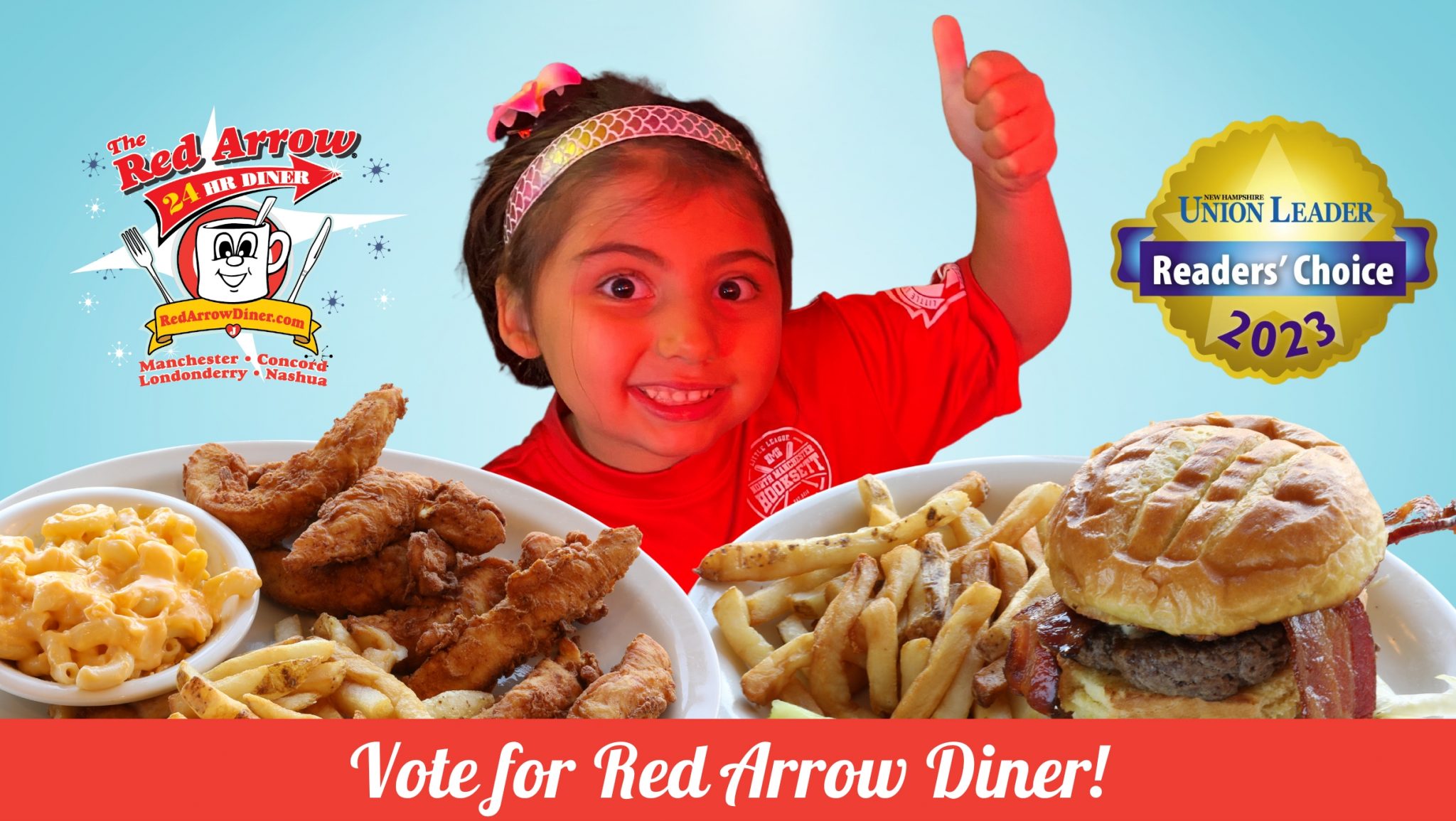 Vote for Red Arrow Diner in the 2023 Union Leader Readers’ Choice Awards